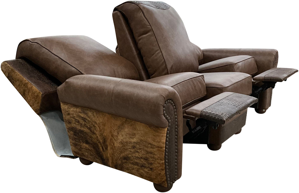 Canyon Comfort Double Recliner Sofa – Santa Fe Ranch