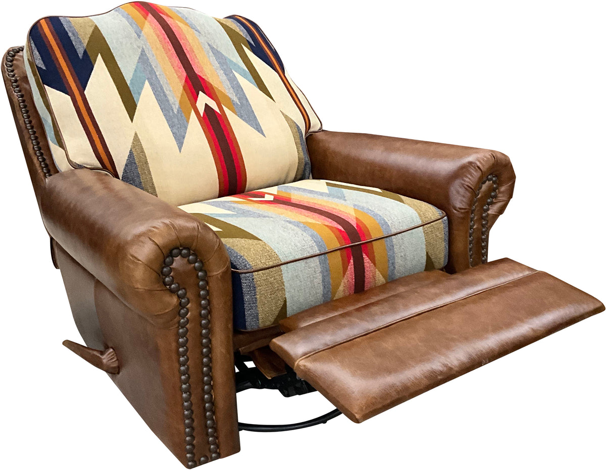 Desert Hue Swivel Glider Recliner – Santa Fe Ranch