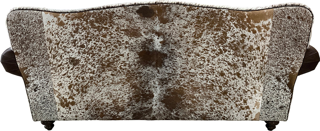 Top Hand Camelback Cowhide Sofa – Santa Fe Ranch