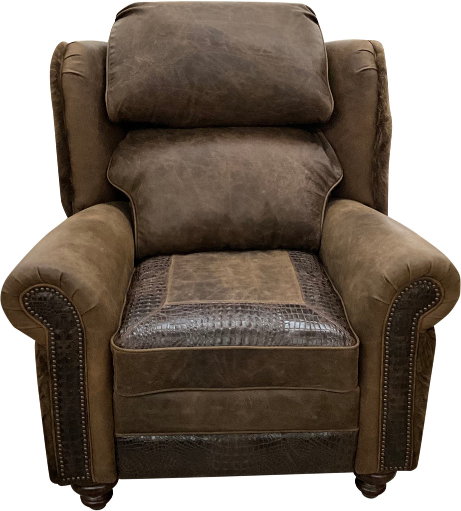 Yellowstone Buffalo Oversized Wingback Recliner – Santa Fe Ranch